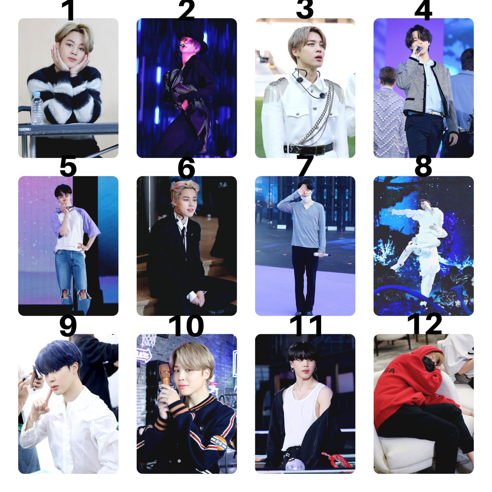 BTS Jimin Photocards – JustBTSArt