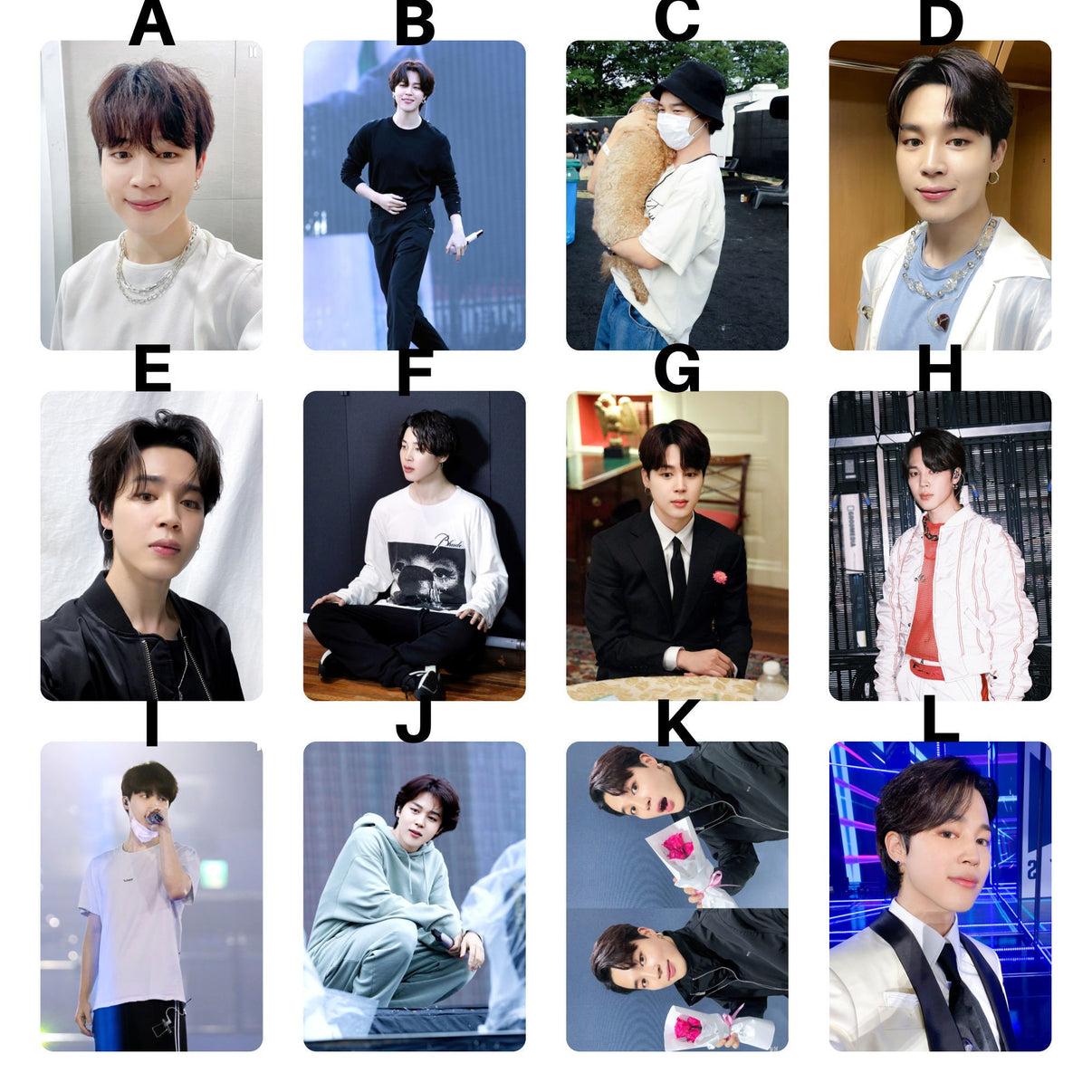BTS Jimin Photocards – JustBTSArt